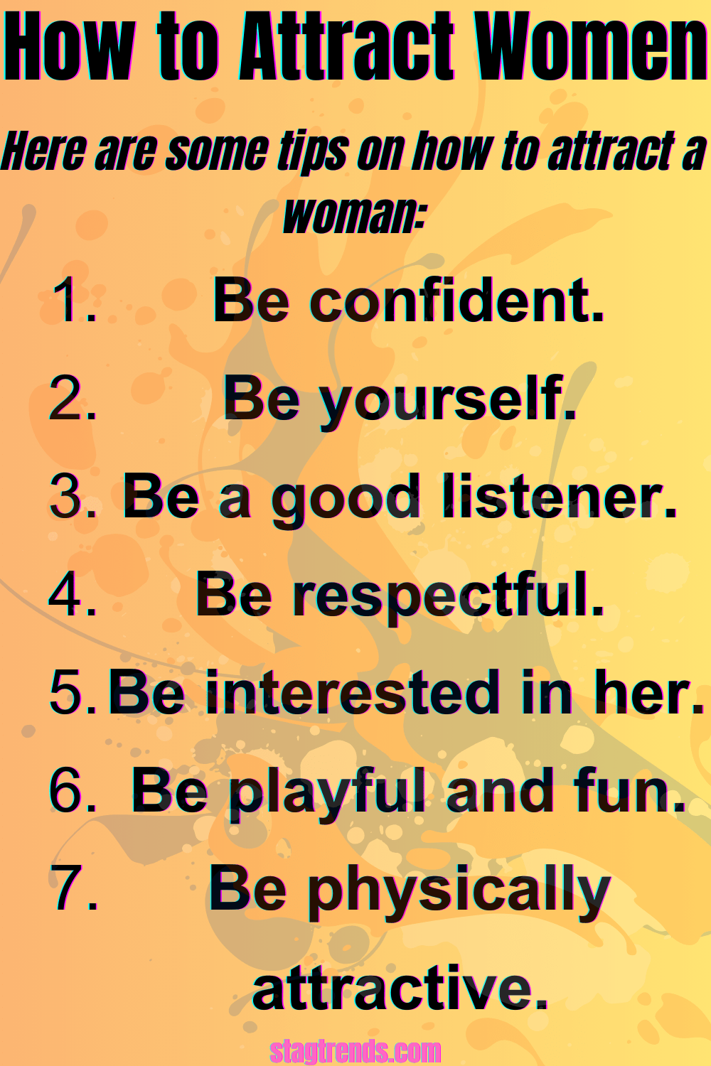 How to Attract Women, Words to Make a Woman Want You