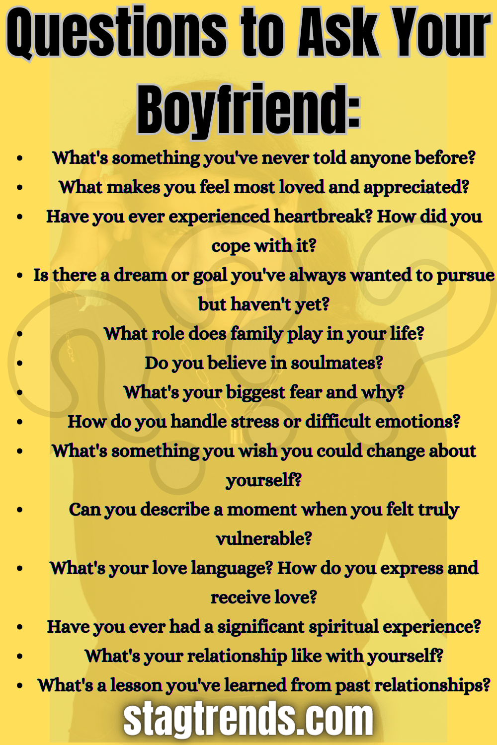 Deepen Your Bond: Questions to Ask Your Boyfriend