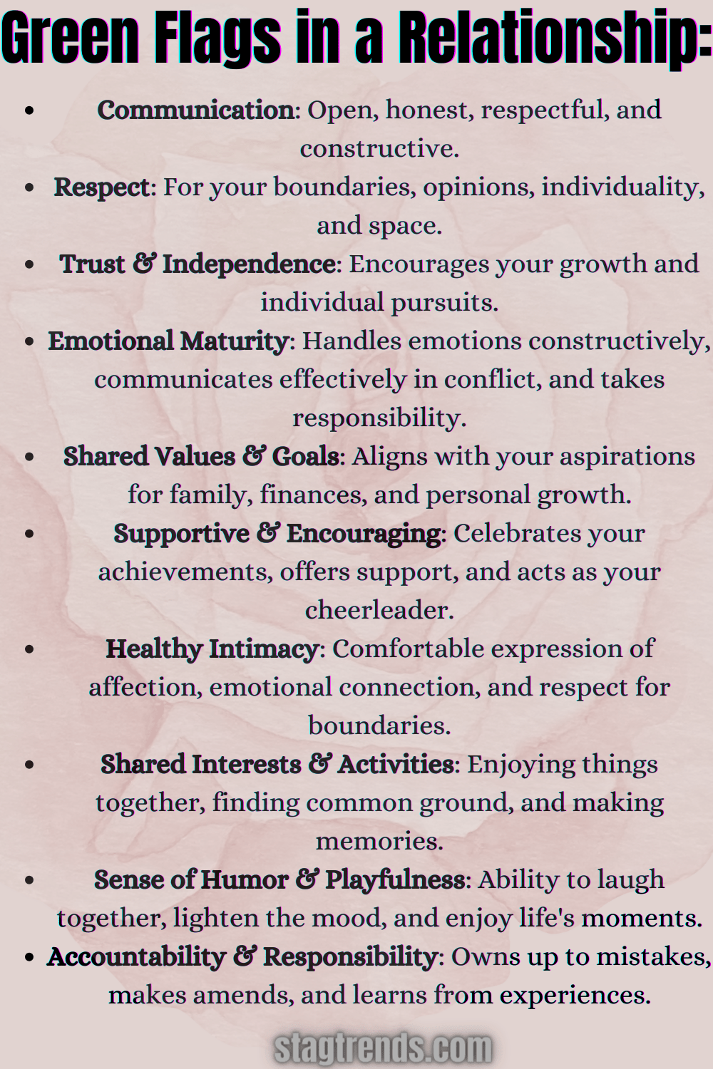 Green Flags in a Relationship: Green Flags in Men/Guys