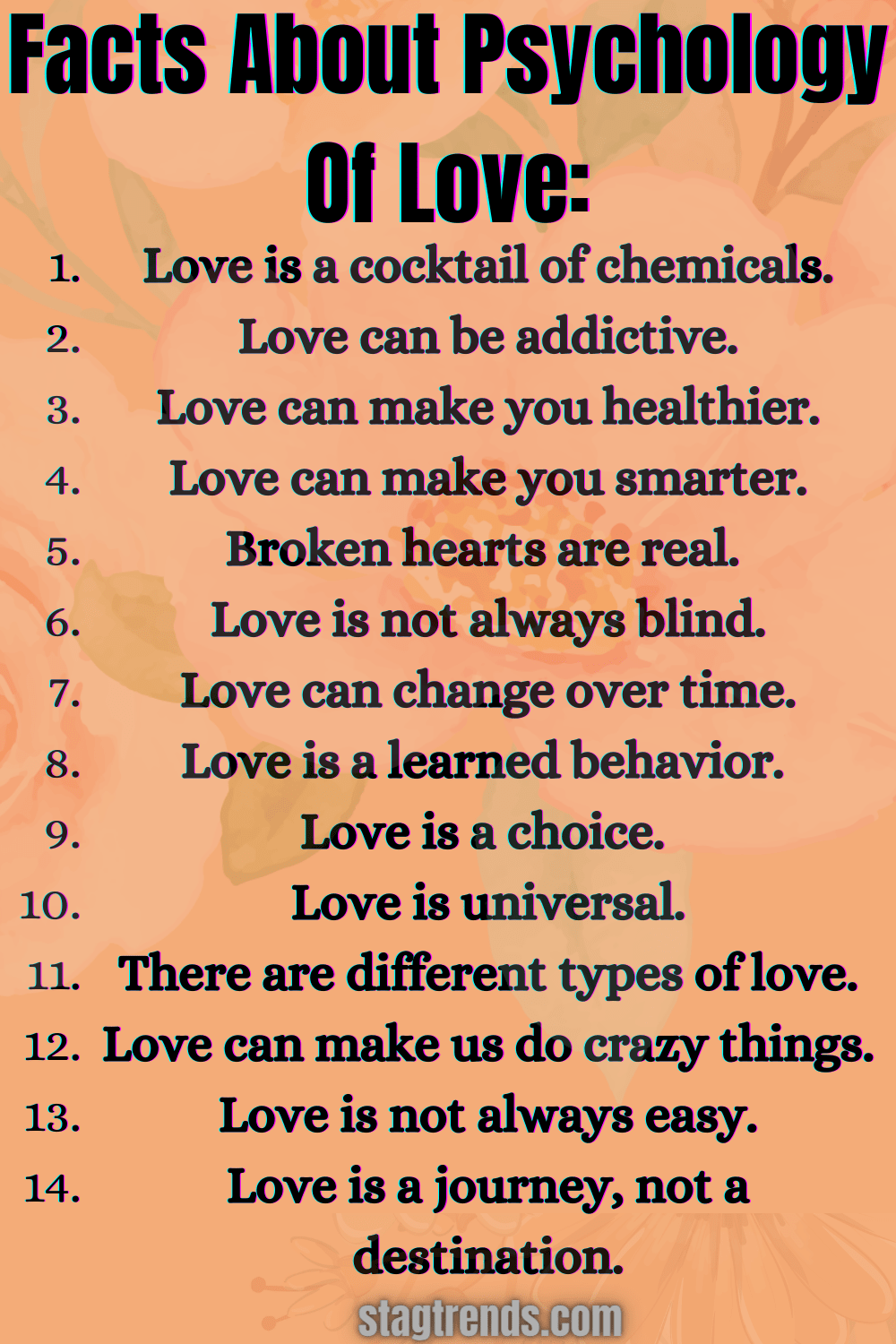 Facts About Psychology Of Love, Types of Love, Types of Lovers