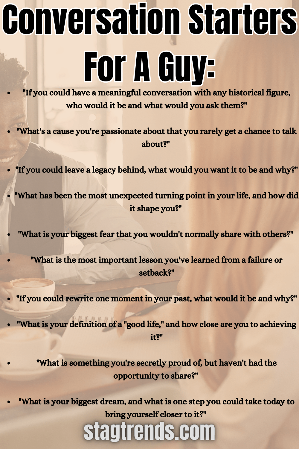 Conversation Starters: Guy Conversation Starters