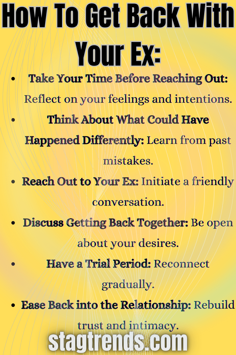 How To Get Back With Your Ex