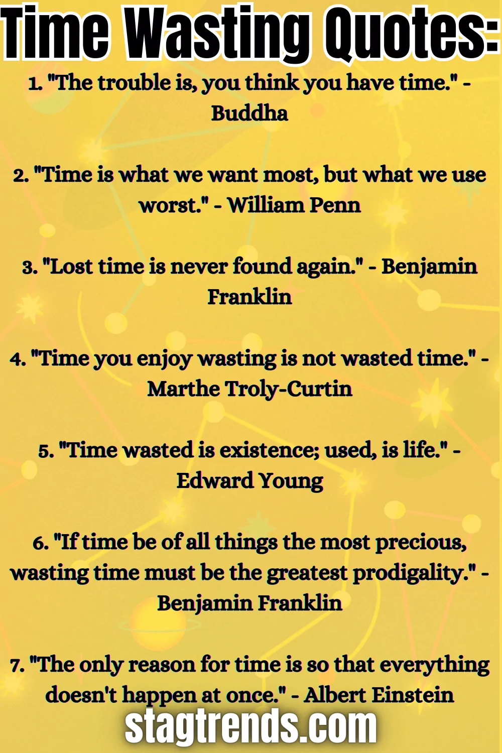 Time Wasting Quotes, Don't Waste Time Quotes