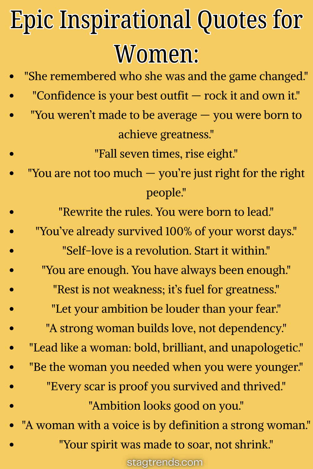 100 Inspirational Quotes for Women to Empower and Uplift