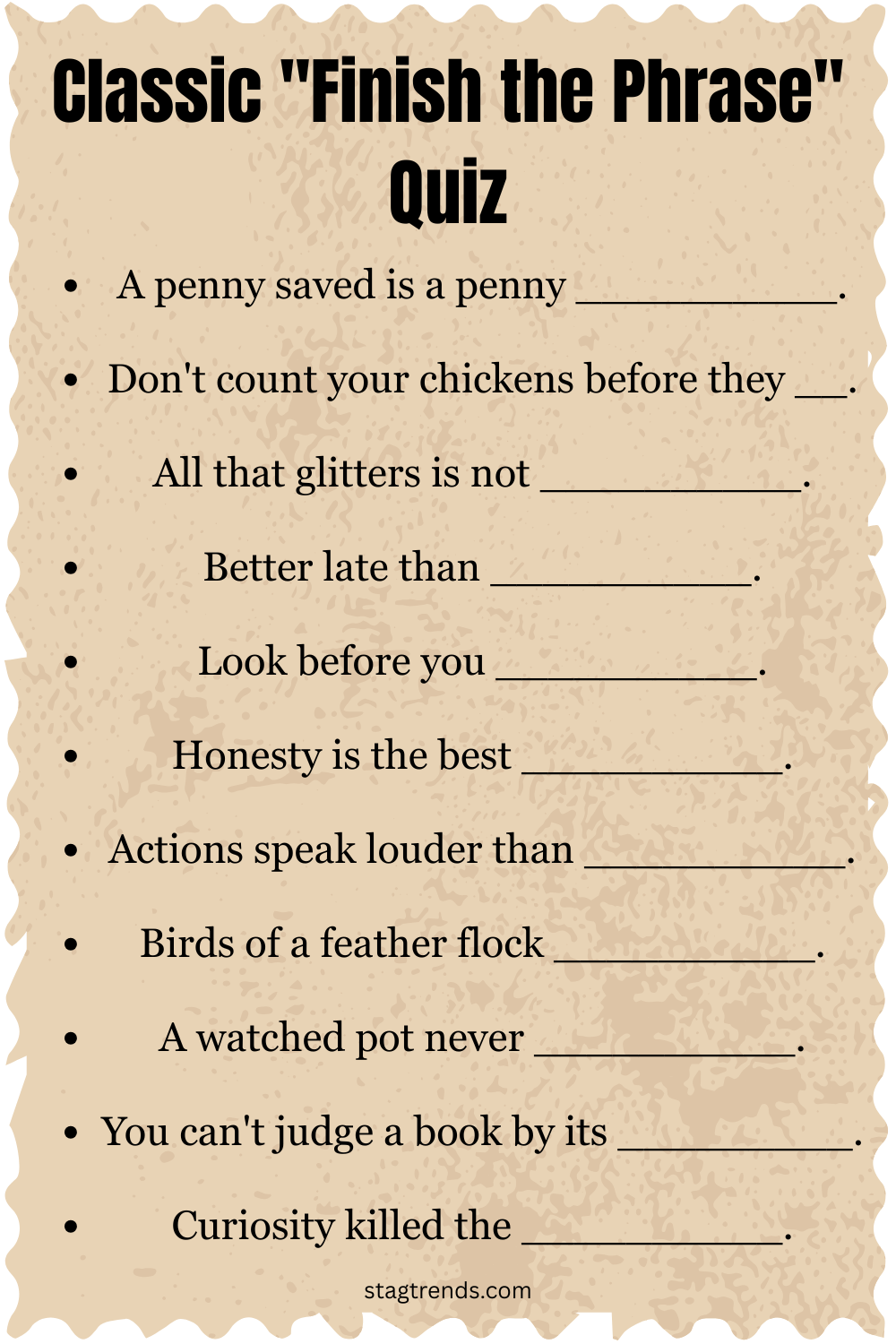 Finish the Phrase Game: Rules, Quizzes & Fun Variations